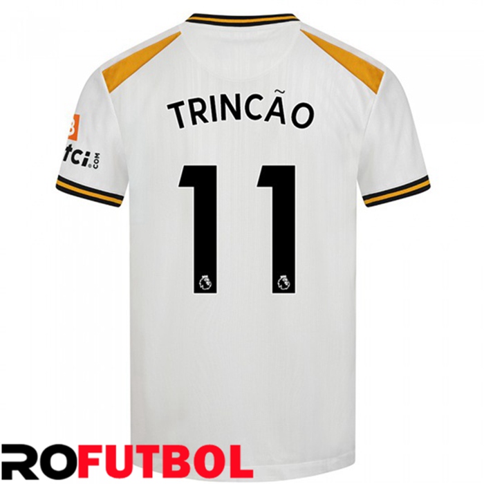 Nueva Tercera Camiseta Wolverhampton TRINCÃO 11 Blanco 2021/22 Baratas